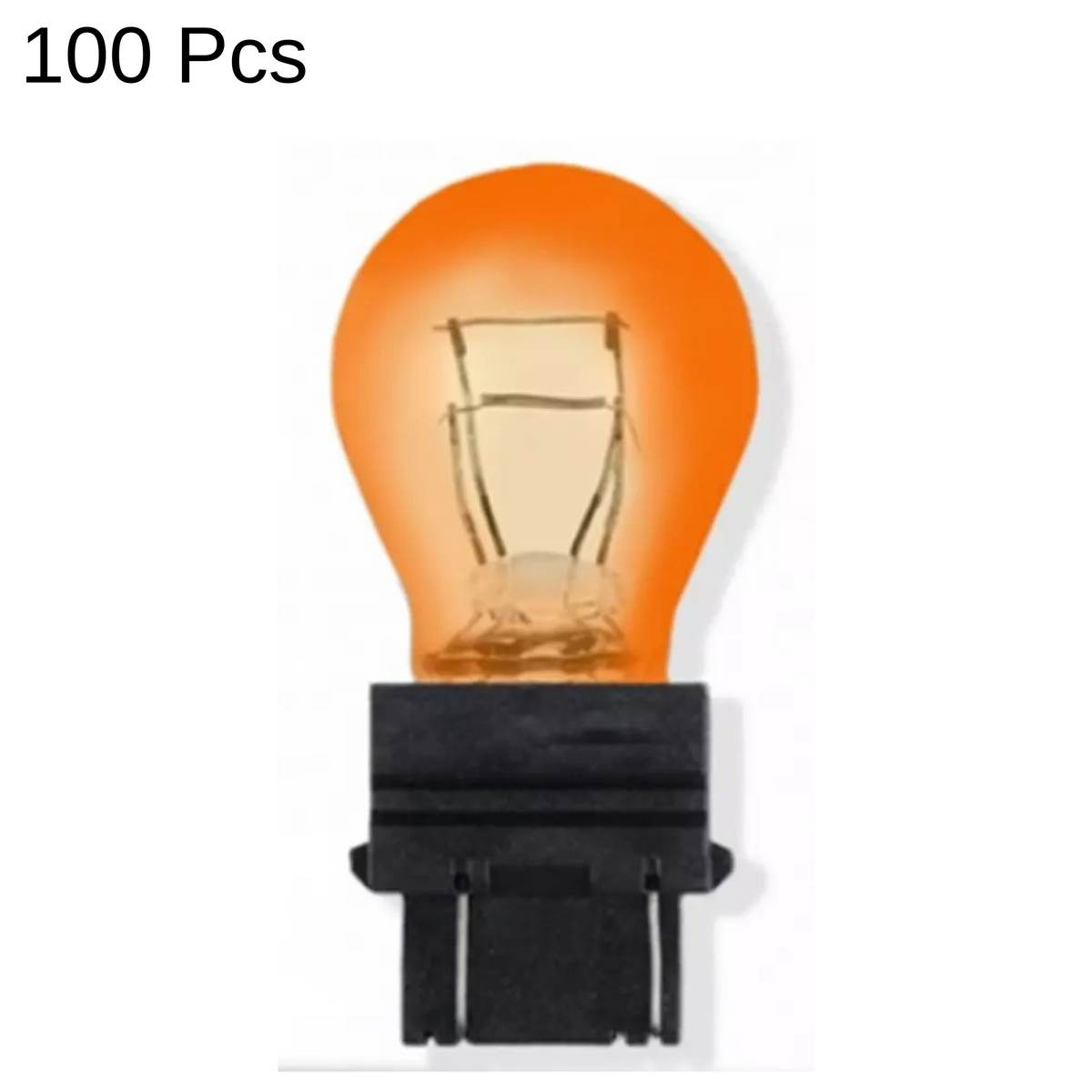 100 Pack Car Amber Light Bulbs Signal Park 3157A – Clips and Fasteners USA