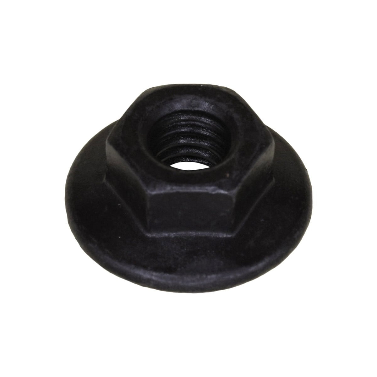 25 Pcs Spin Lock Nut Size M6-1.0 Across Flats -10.0mm Black Phosphate ...