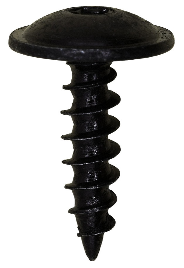25 Pcs Tapping Screw Torx Truss Head Black – Clips and Fasteners USA
