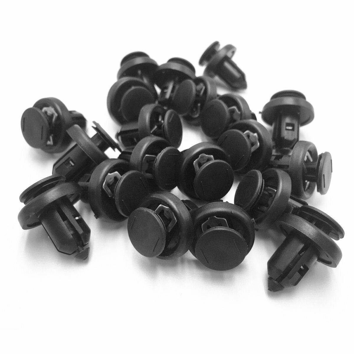 100 Pc Lot Bumper Splash Shield Car Clips for Honda Metal Insert ...