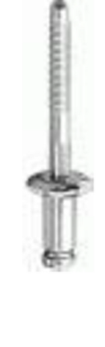 50 Pcs Window Regulator Peel Type Rivets 1/4 Diameter 1/32 - 9/64 Grip ...