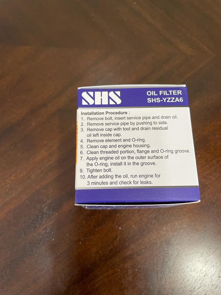 Oil Filter Element Compatible with Toyota 04152-YZZA6, SHS-YZZA6 ...